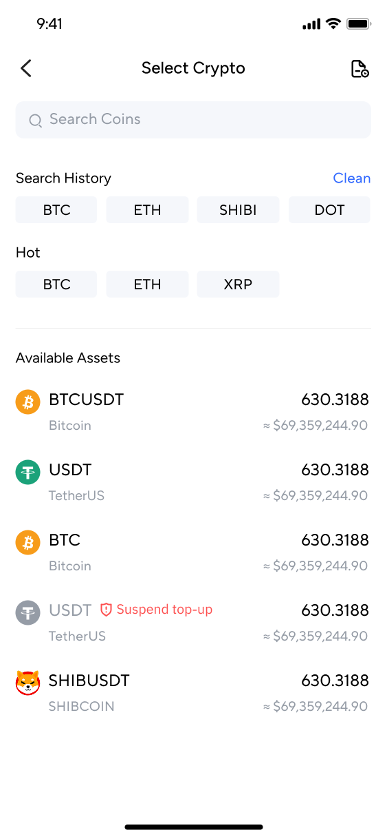 How to Deposit & Withdraw (App version)? – Tapbit Exchange