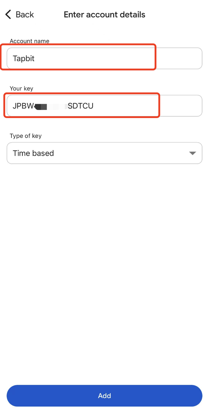 How to set up Google Authenticator – Tapbit Exchange